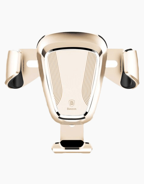 Gravity Car Mount By Baseus Air Vent Mount – Gold – Smartkoshk Stores