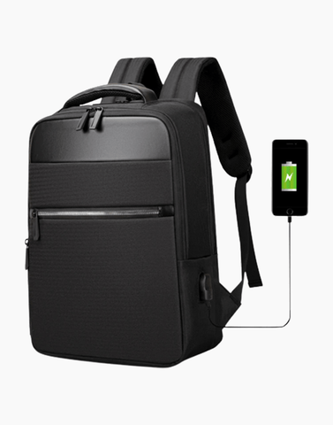 Meinaili 1634 Laptop Backpack 15.6-inch With USB Charging Port#N ...